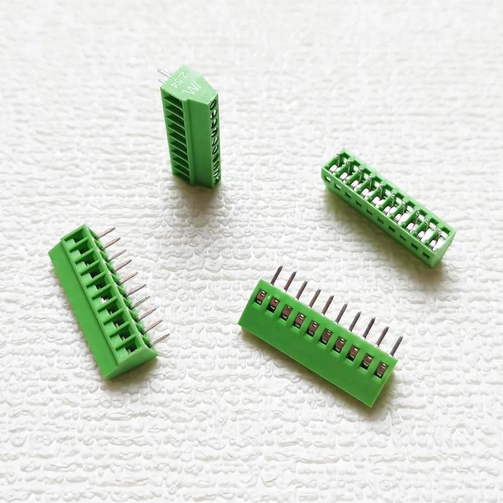 Conector bloc terminal cu șurub PCB cu pas de 2,54 mm/0,1" 2P 3P 4P 5P 6P 7P 8P 9P 10P 12P 16Pin ...