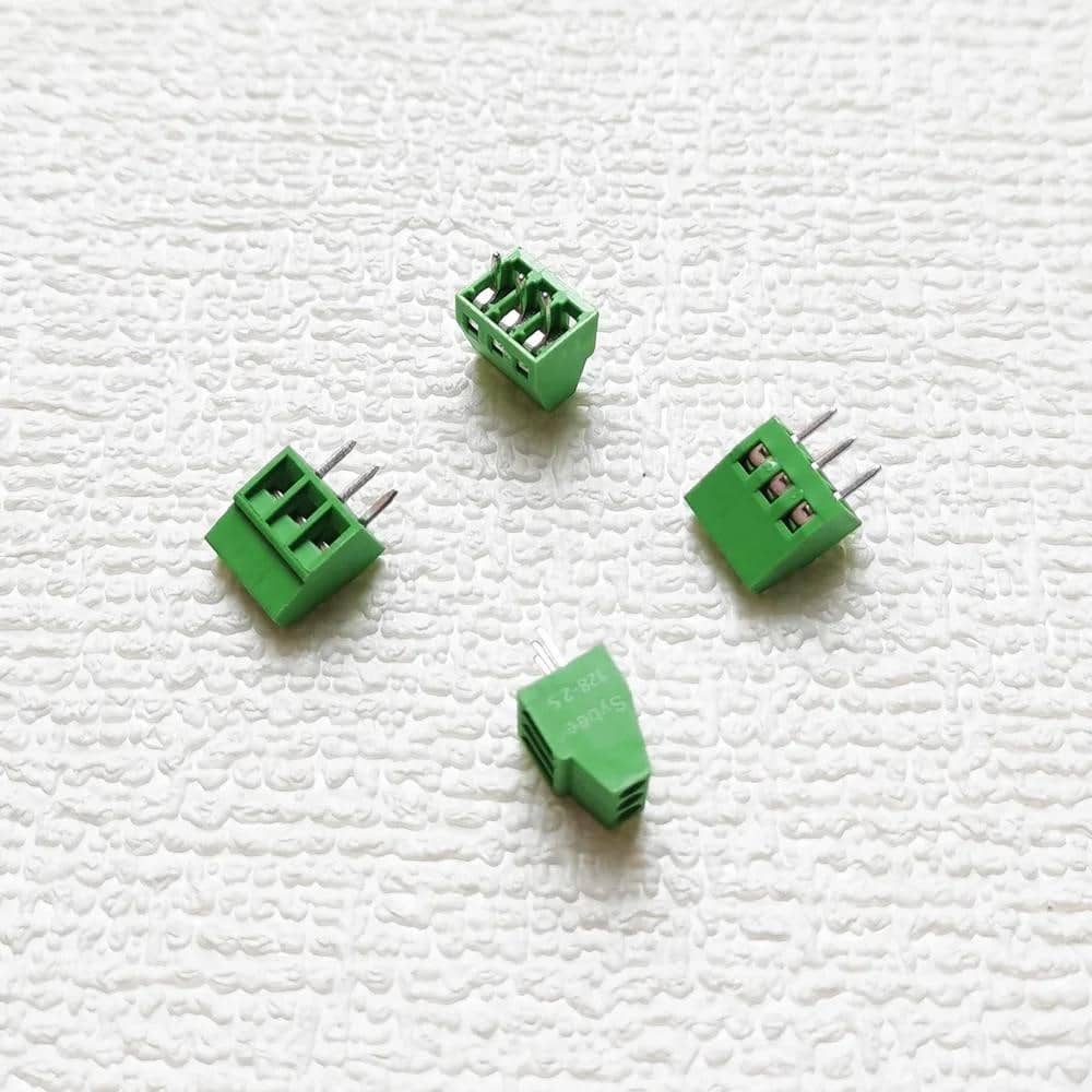 Conector bloc terminal cu șurub PCB cu pas de 2,54 mm/0,1" 2P 3P 4P 5P ...